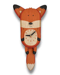 Woodland Nursery Decor | Fox Clock | Fox Pendulum Clock Playroom Decor ...