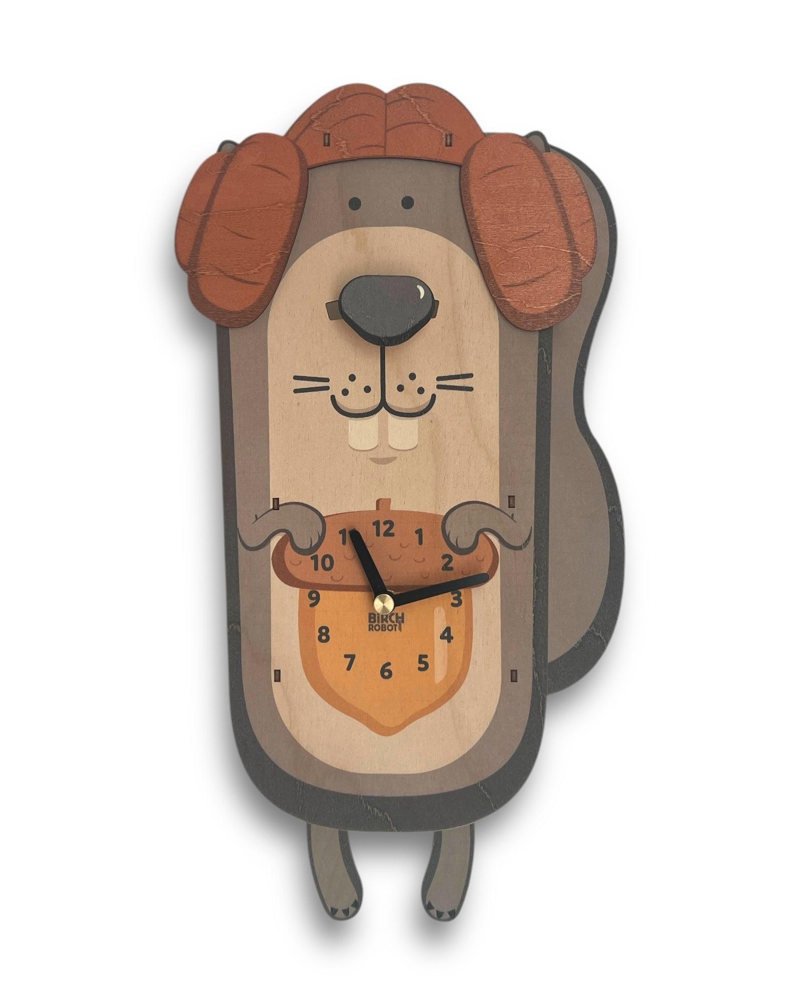 Kids Clocks | Rabbit Clock | Kids Wall Clock | Bunny Pendulum Clock ...