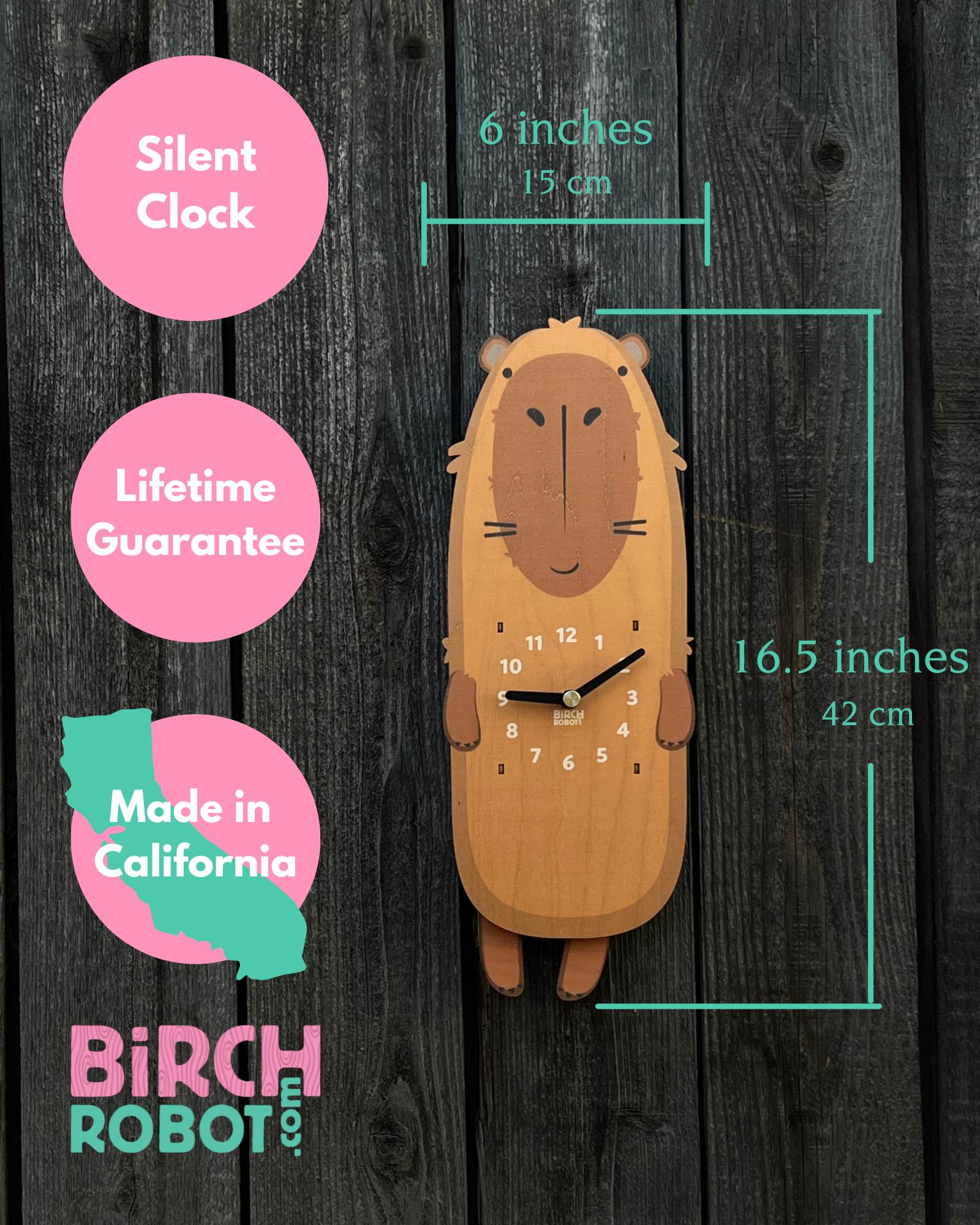 Birch Robot - We Make Kids Clocks | Pendulum Clocks