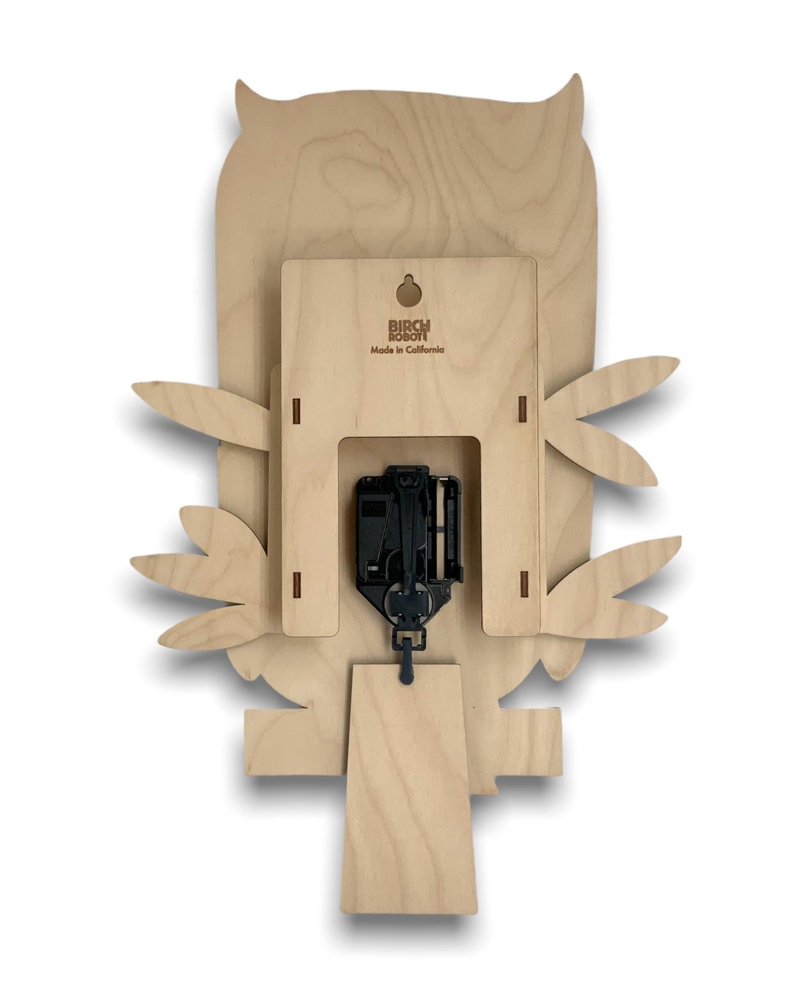 Kids Clocks | Owl Clock | Kids Wall Clock | Owl Pendulum Clock – Birch ...