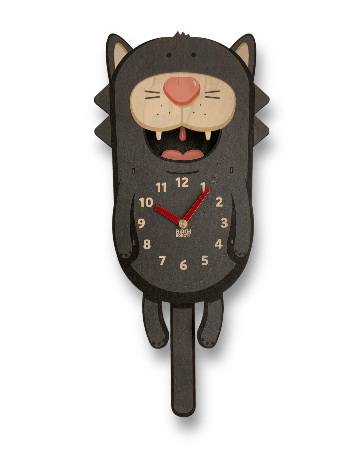 Kids Clocks | Cat Clock with Pendulum for Kids | Cat Lover Gift – Birch ...