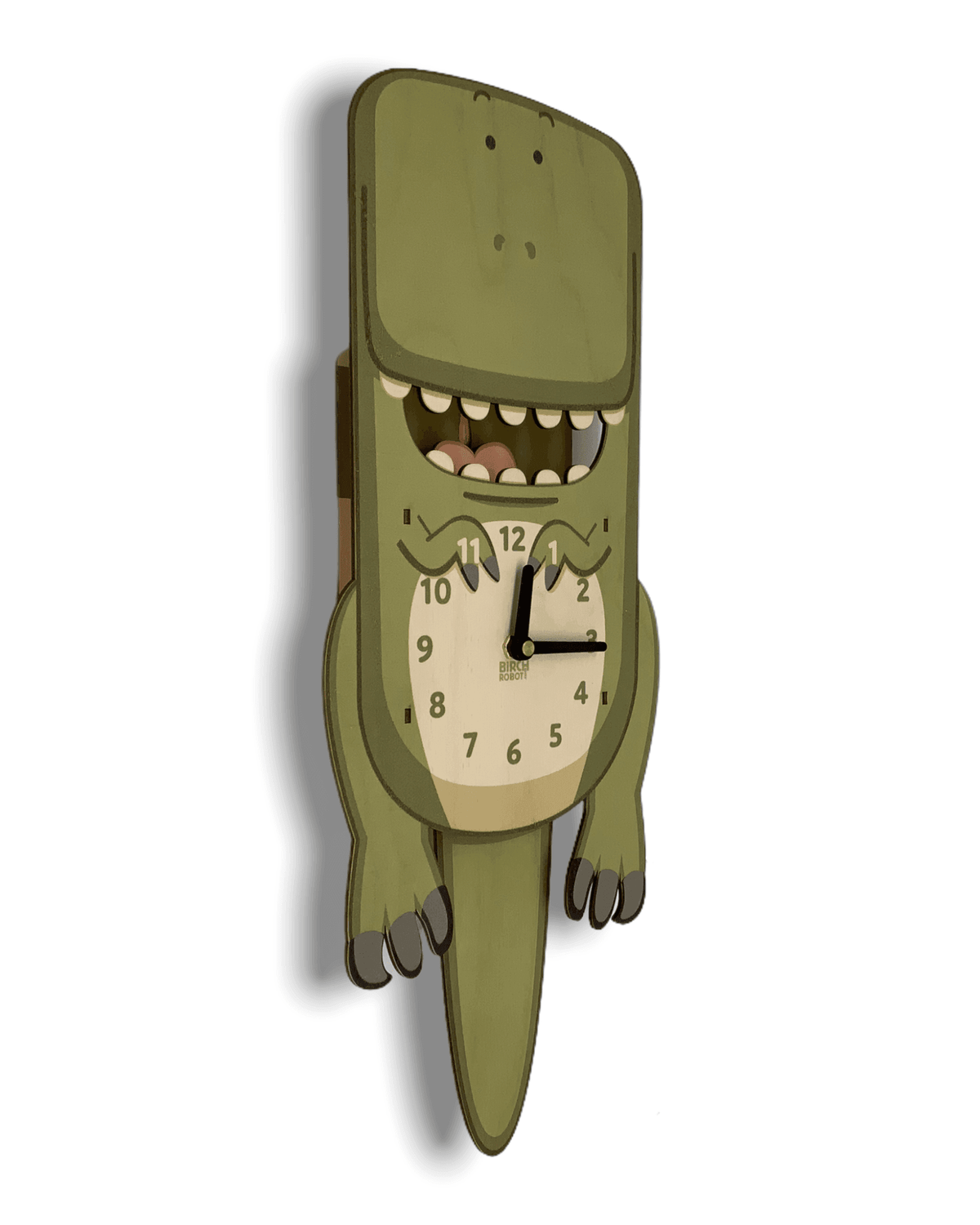 Kids Clock - T-Rex Dinosaur Pendulum Clock for Kids - Dinosaur Clock ...
