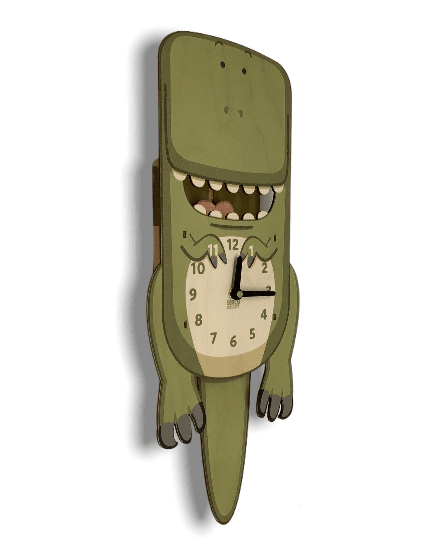 Kids Clock - T-Rex Dinosaur Pendulum Clock for Kids - Dinosaur Clock ...